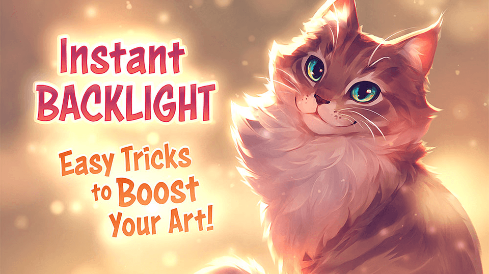 INSTANT BACKLIGHT 🔆 Easy Tricks to Boost Your Artwork! “Characters ...
