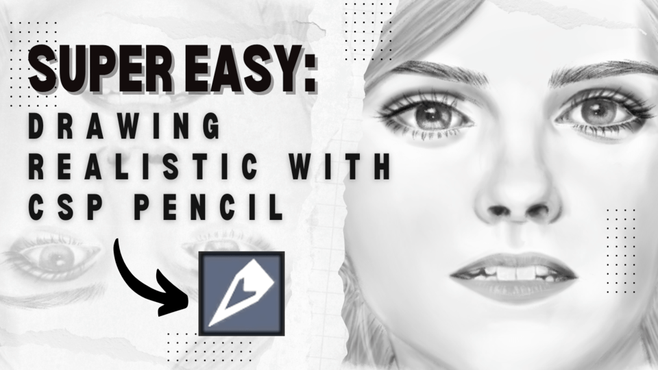 Super facile : dessiner de manière réaliste avec le crayon CSP par its ...