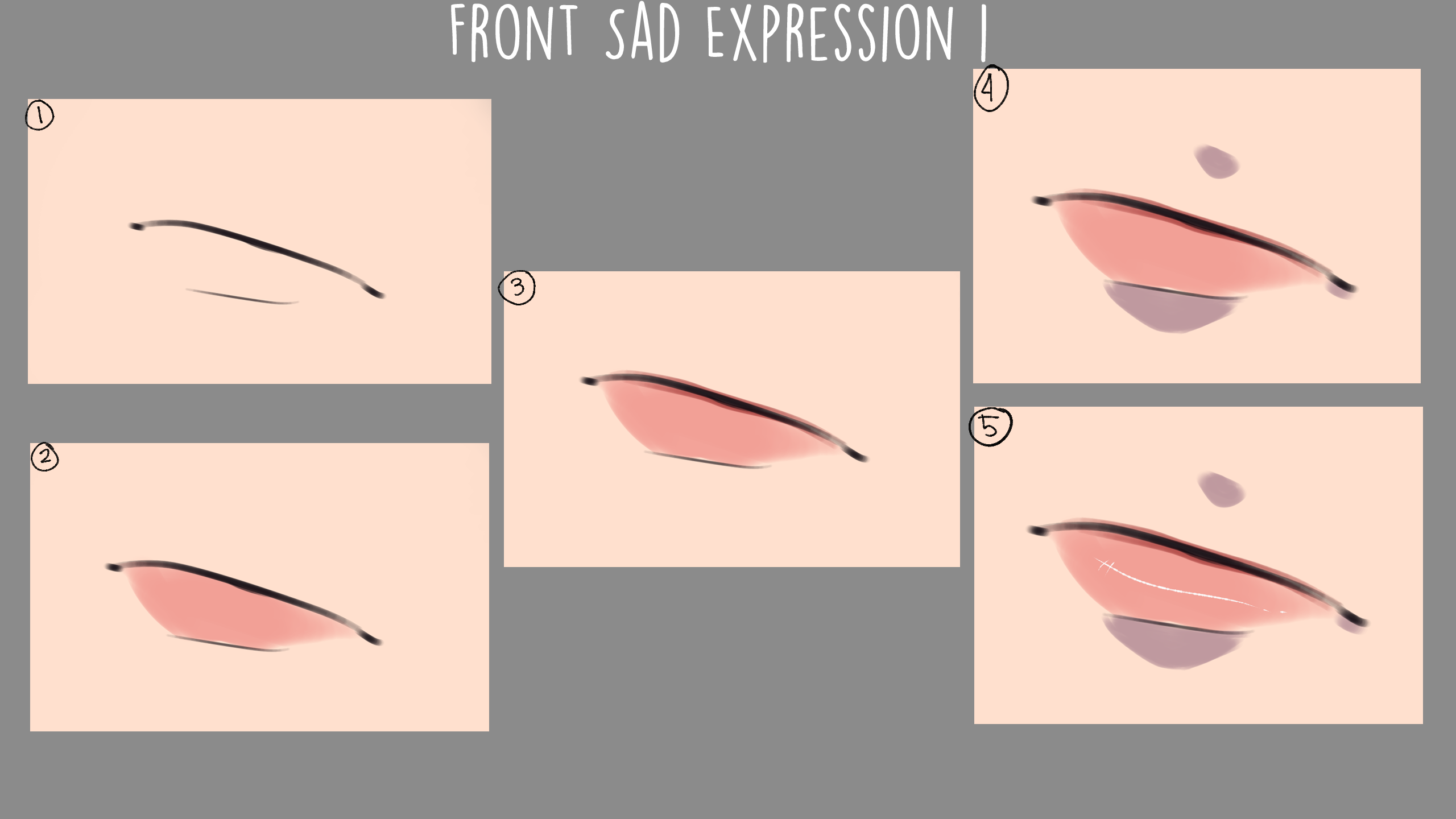 How To Draw A Sad Mouth