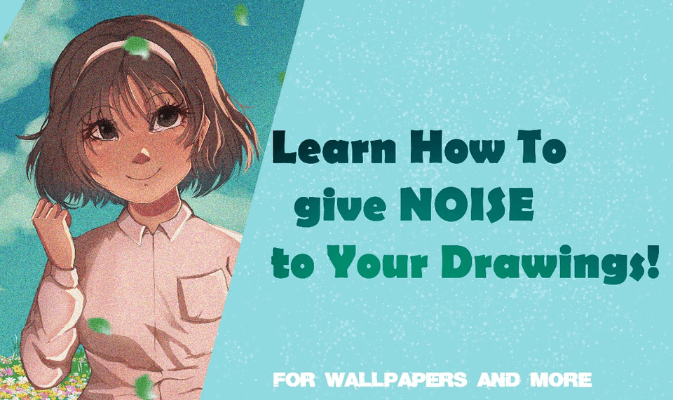 Learn to give noise filter to your drawings! by iLinda42 - Make better ...
