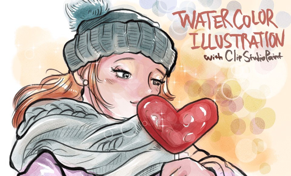 Watercolor Illustration with Process Video by Ranna - Make better art ...