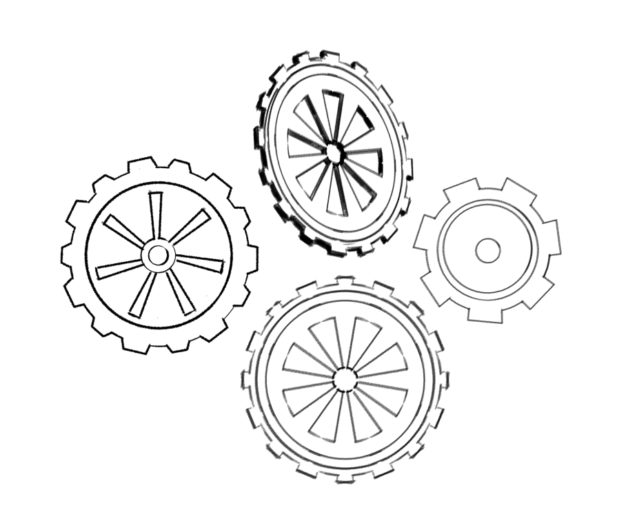 Simple Gear Drawing