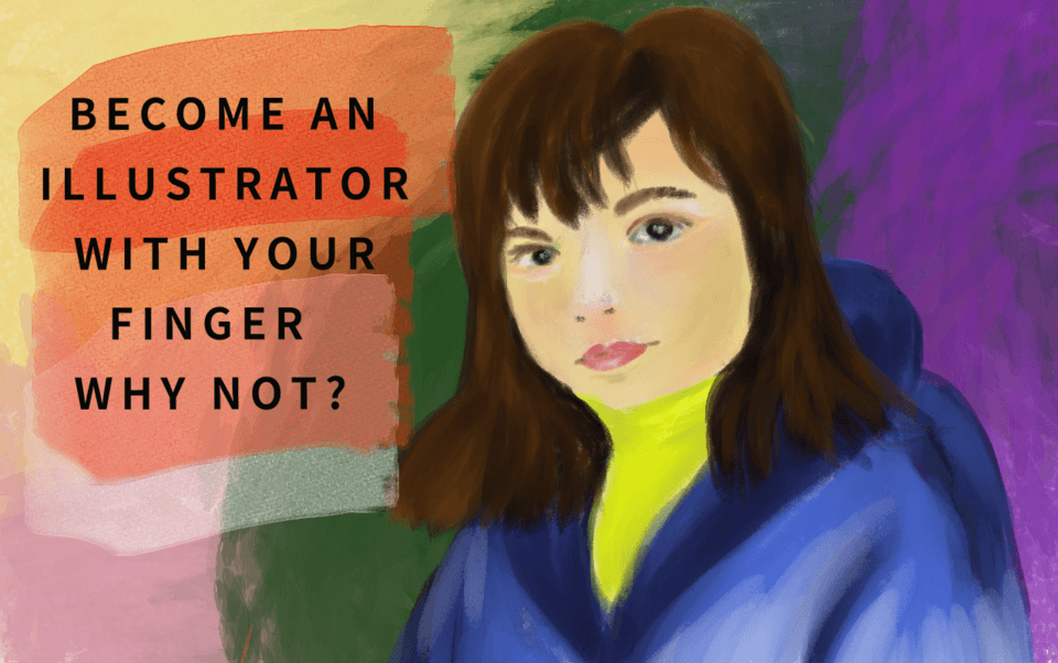 ILUSTRADOR DIGITAL COM SEU DEDO, POR QUE NÃO? “Pastel Chalk Drawing #1 ...