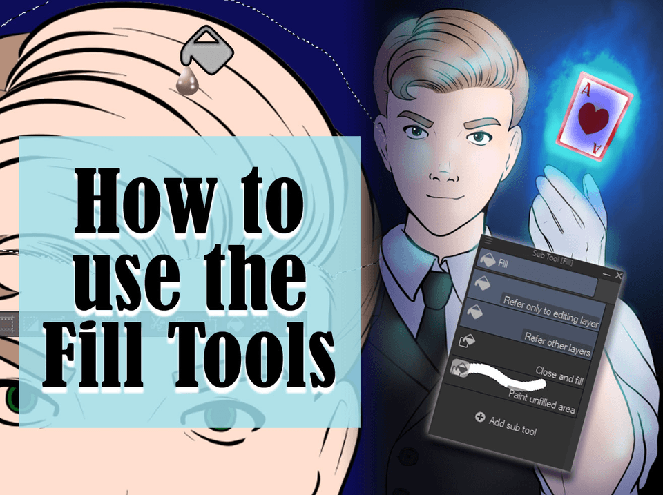 How to Use the Fill Tools by LizStaley - Make better art | CLIP STUDIO TIPS