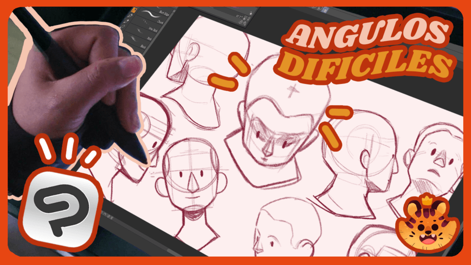 TRUCOS para dibujar caras con diferentes ángulos! “Tutorials for ...