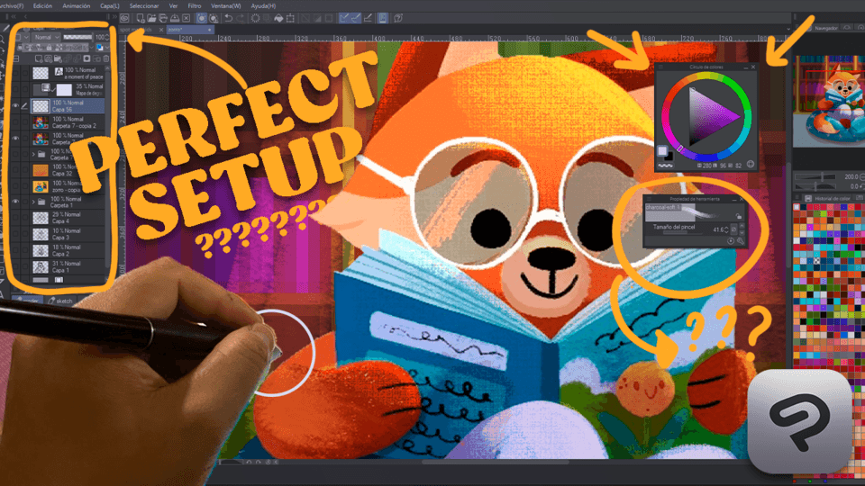 Customize your workspace in CSP || EASY! by drawsiree - Make better art ...