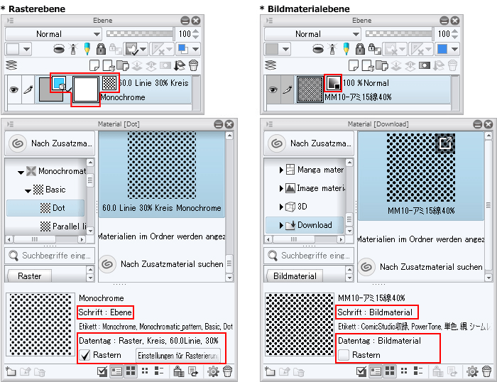 Raster verwenden: Grundlagen [Raster für Manga #1] von ...