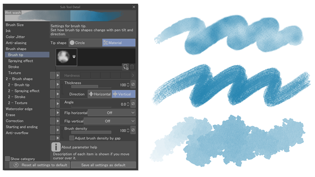 Pen and Brush Customization “Recommended Clip Studio Paint functions to ...