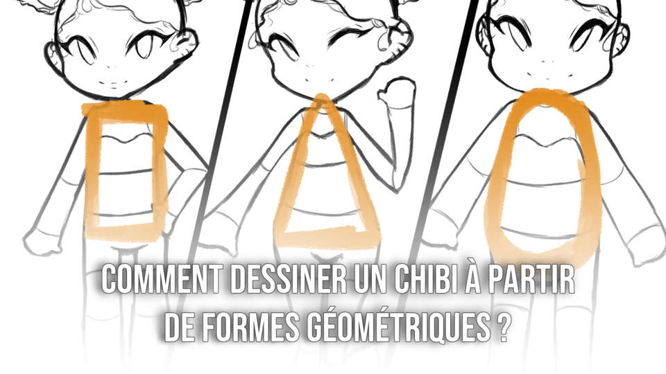 How to draw a chibi from geometric shapes? by Laurynmpy - Make better ...