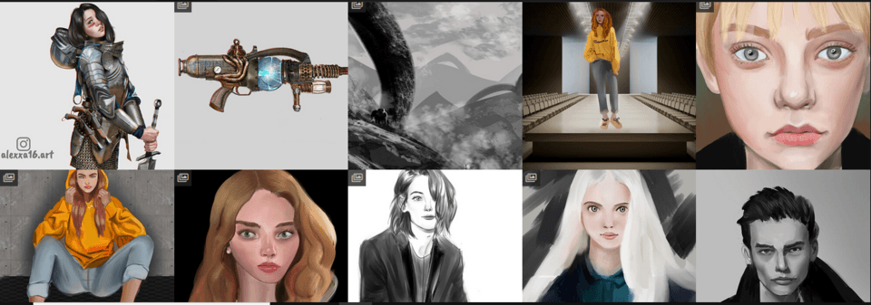 Creating and Correcting a Digital Portrait “Portrait in CSP #1” by ...