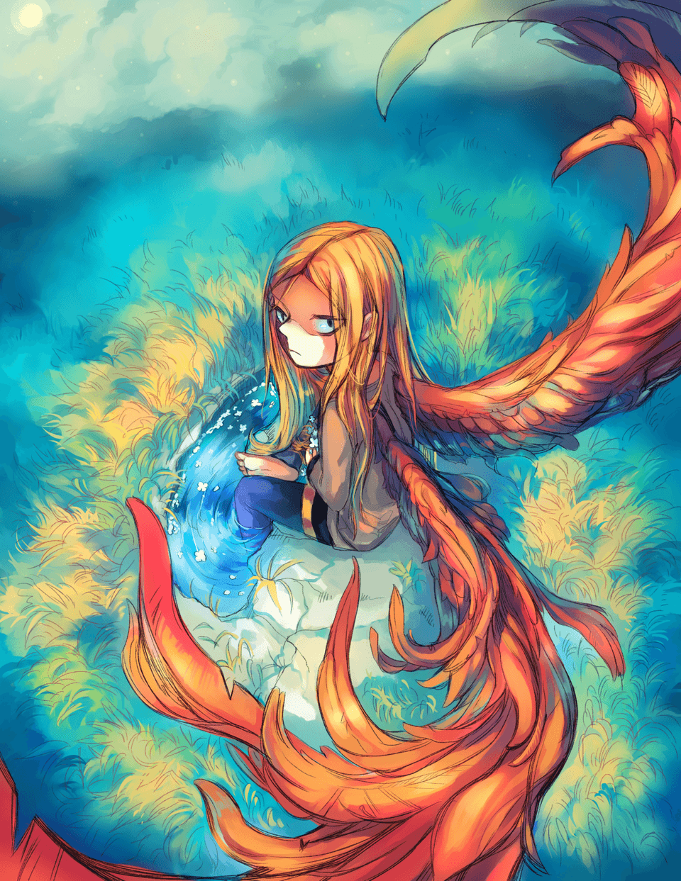 Colour and Contrast in Digital Art by uchuubranko - Make better art ...