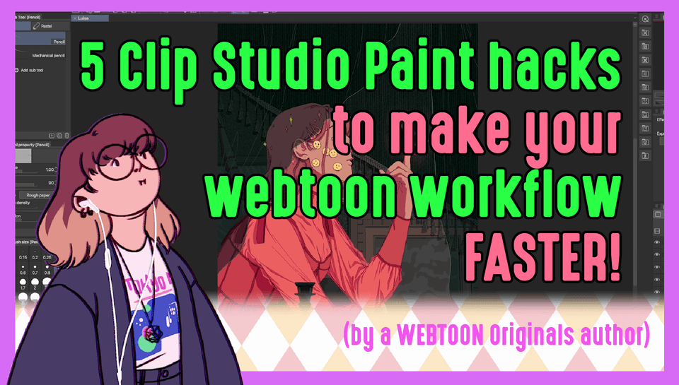 Work faster when creating webtoons and comics! “Webtoons and comics #1 ...