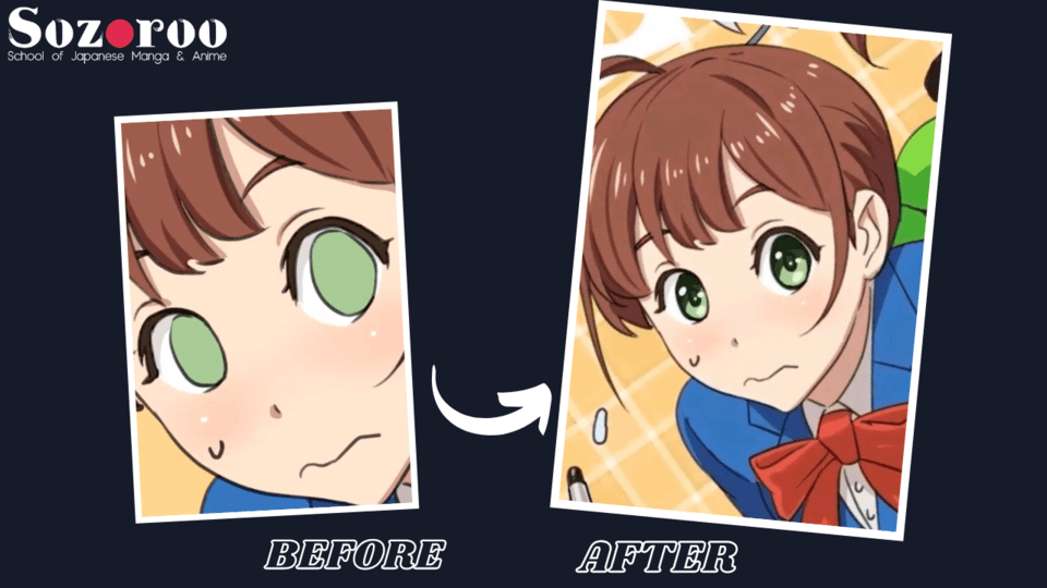 애니메이션 눈 그리는 법 by sozoroo - 그림 그리는 요령 | CLIP STUDIO TIPS