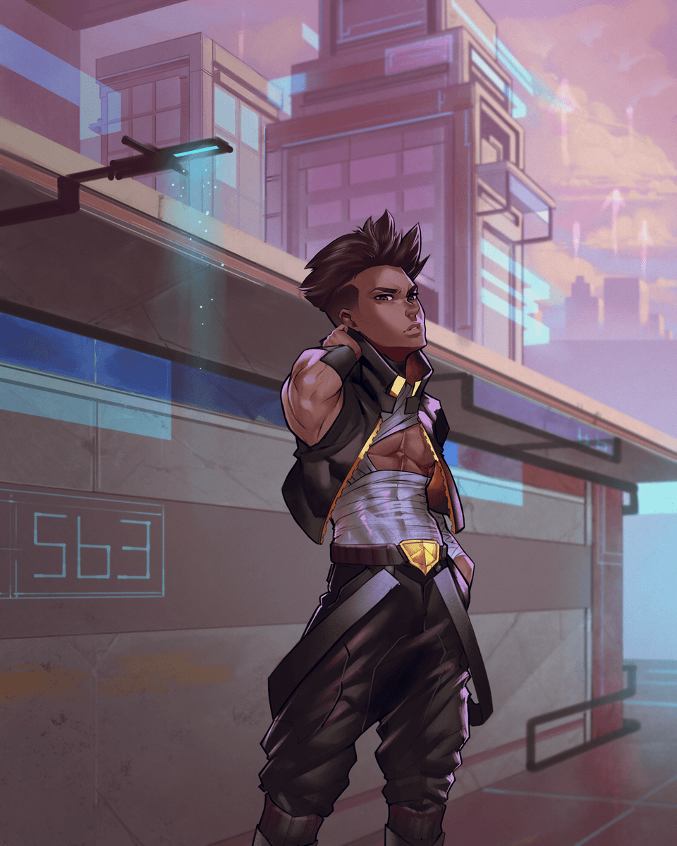 Character Design with a Full Background by voltaicart - Make better art ...