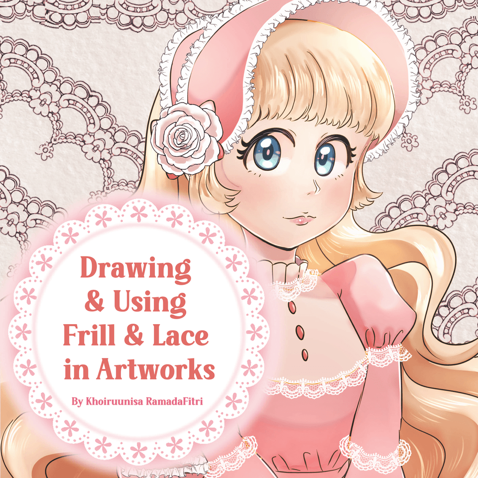 Drawing & Using Frill & Lace in Artworks by NisaRF - Make better art ...