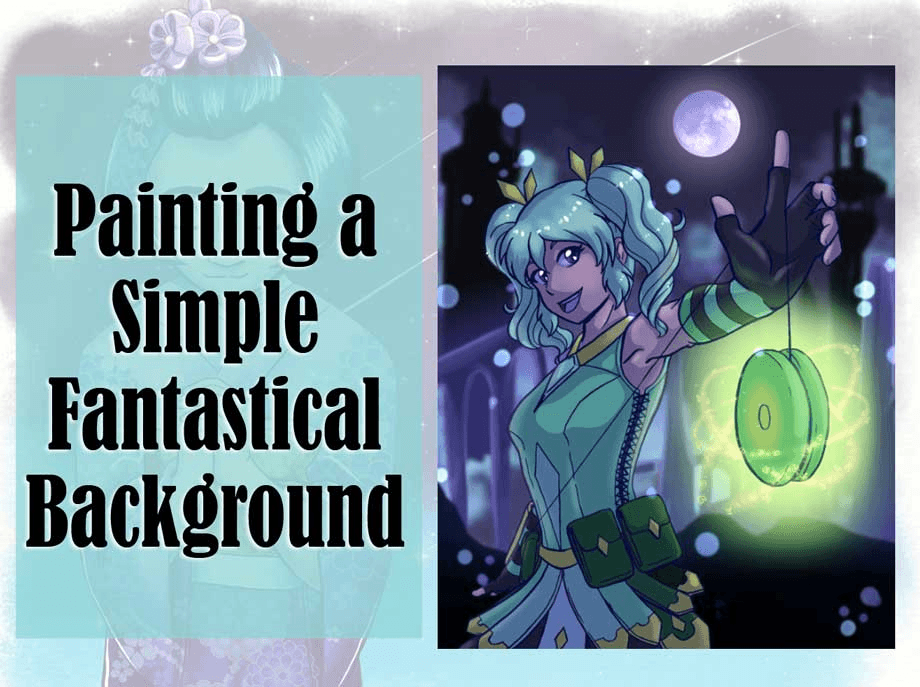 Making a Simple Background by LizStaley - Make better art | CLIP STUDIO ...