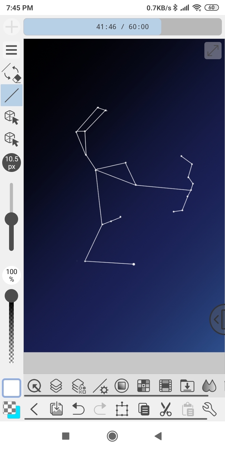Orion Constellation Drawing