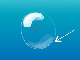 Underwater Bubbles Drawing