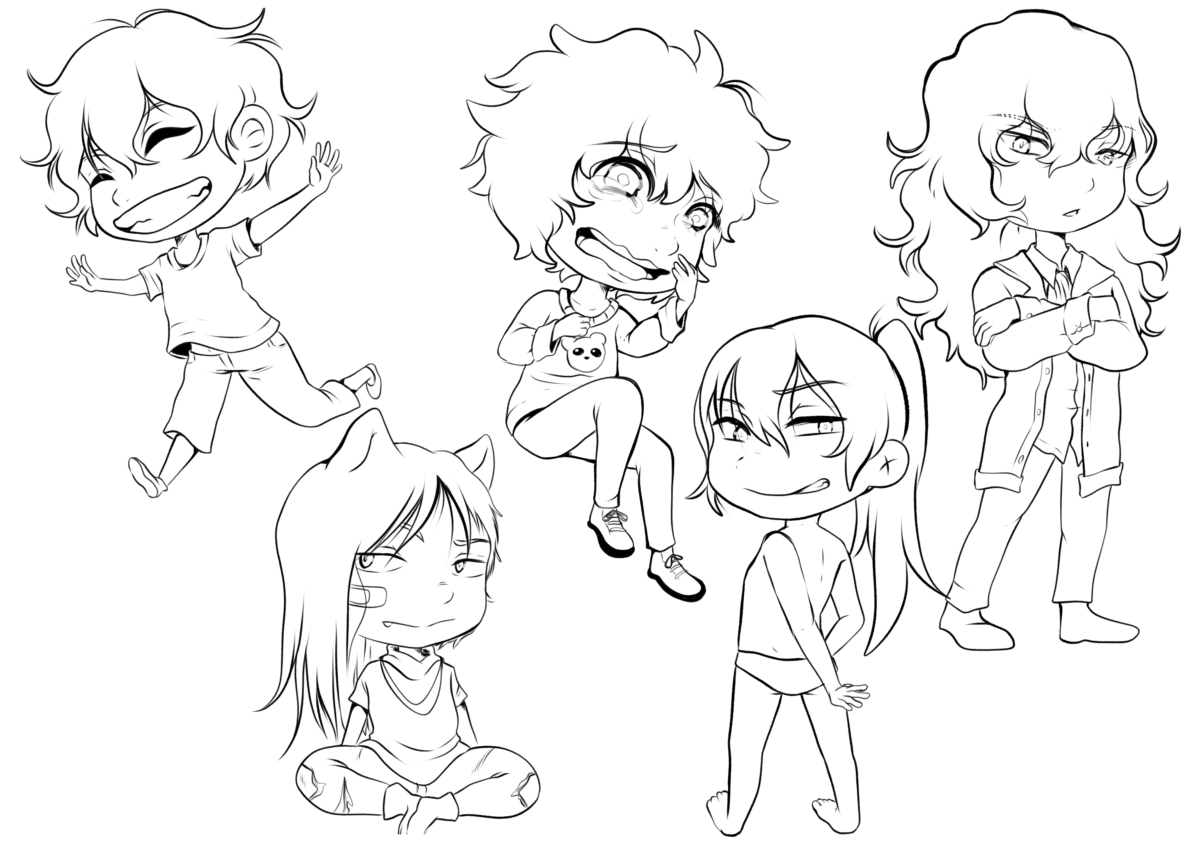 Anime Chibi Group Base