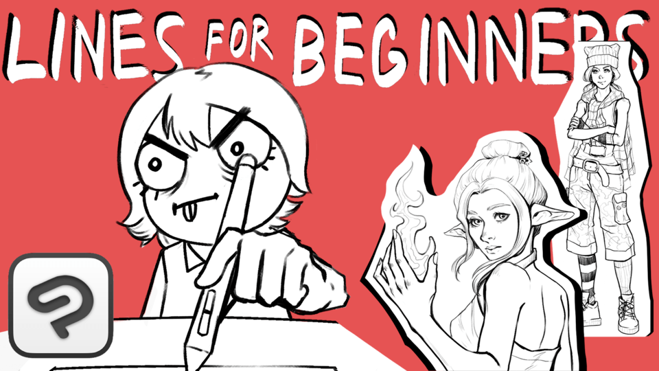 LINES FOR BEGINNERS by RemonKiddo - Make better art | CLIP STUDIO TIPS