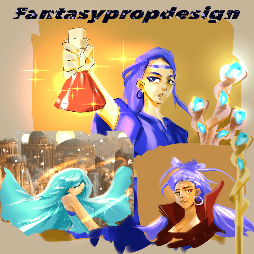 Fantasy prop design by Kim39 - Make better art | CLIP STUDIO TIPS