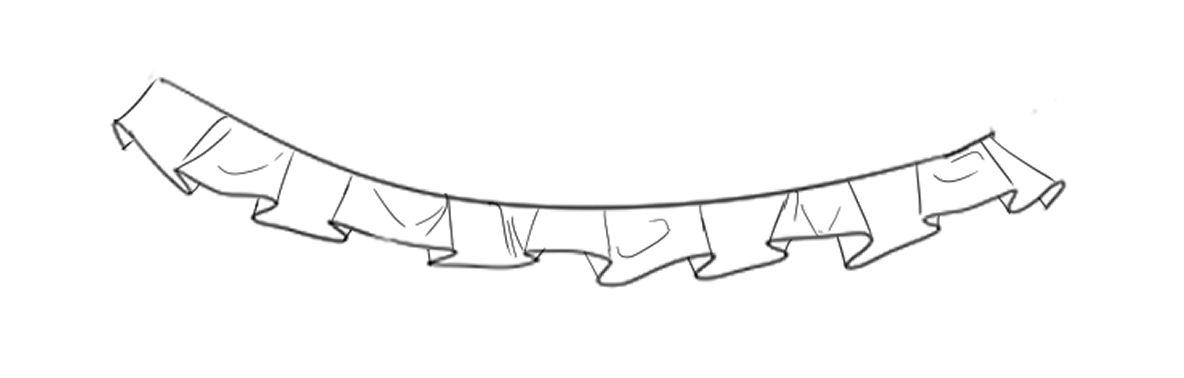 How To Draw Ruffles