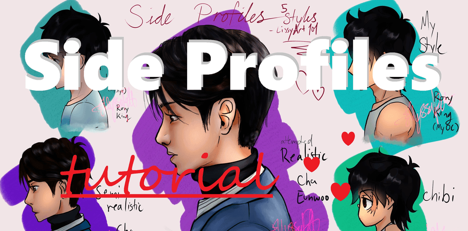 Easy to Follow Side Profile Tutorial by LissyArt101 - Make better art ...