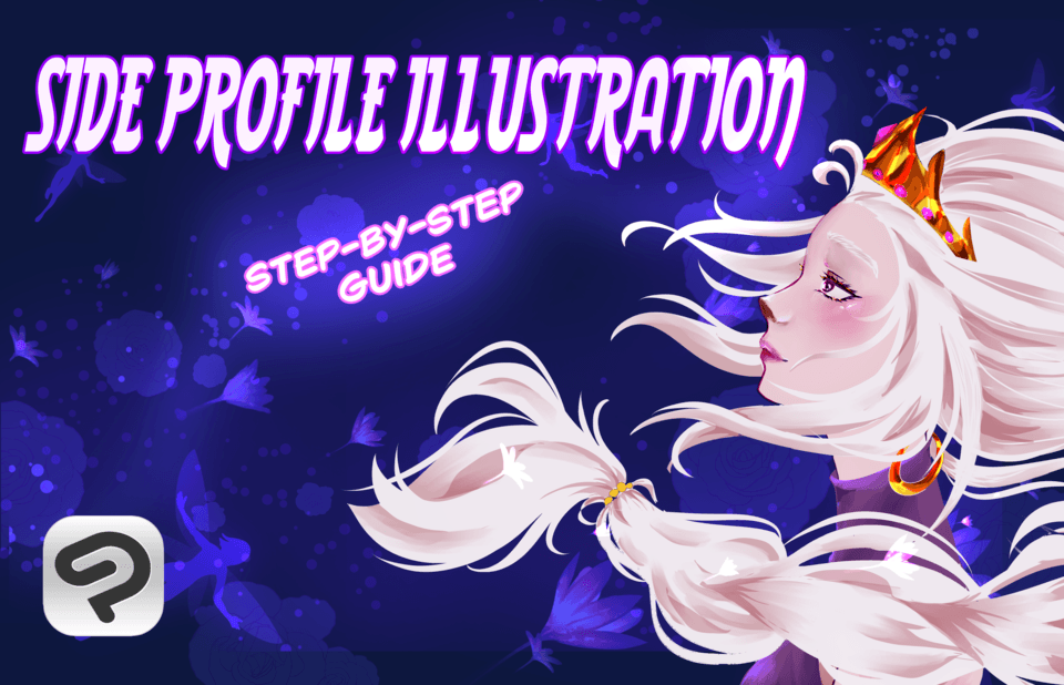 🦄 How to Draw a Beautiful Side Profile with Depth by ScriblingArt ...