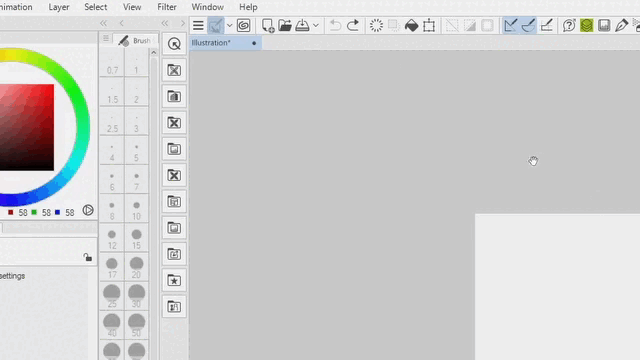 Fish-eye Lens Effect in Clip Studio (Diagonal & Circular) by ED. - Make ...