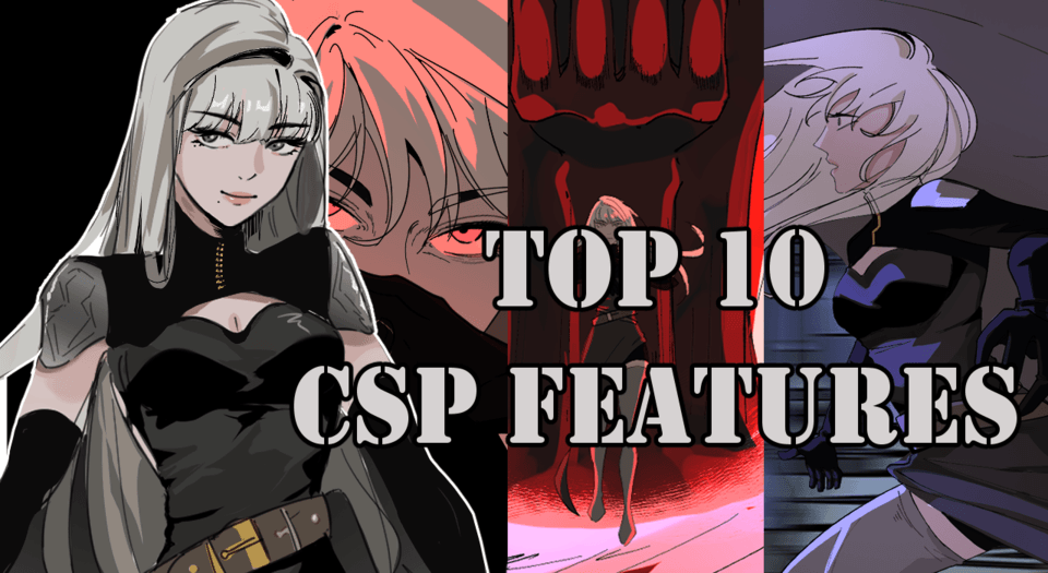 我希望早點知道的 10 個 CSP 功能 by Cyfuko - 繪圖小技巧 | CLIP STUDIO TIPS