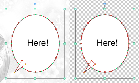 Let’s create speech balloons! - How to use the balloon tool - “Speech ...