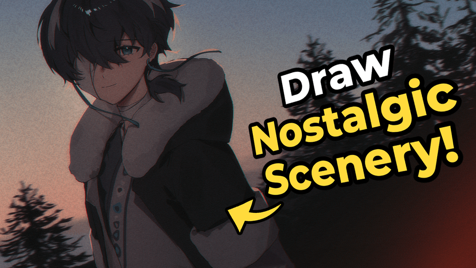 Draw Nostalgic Scenery by oyunorka - Make better art | CLIP STUDIO TIPS