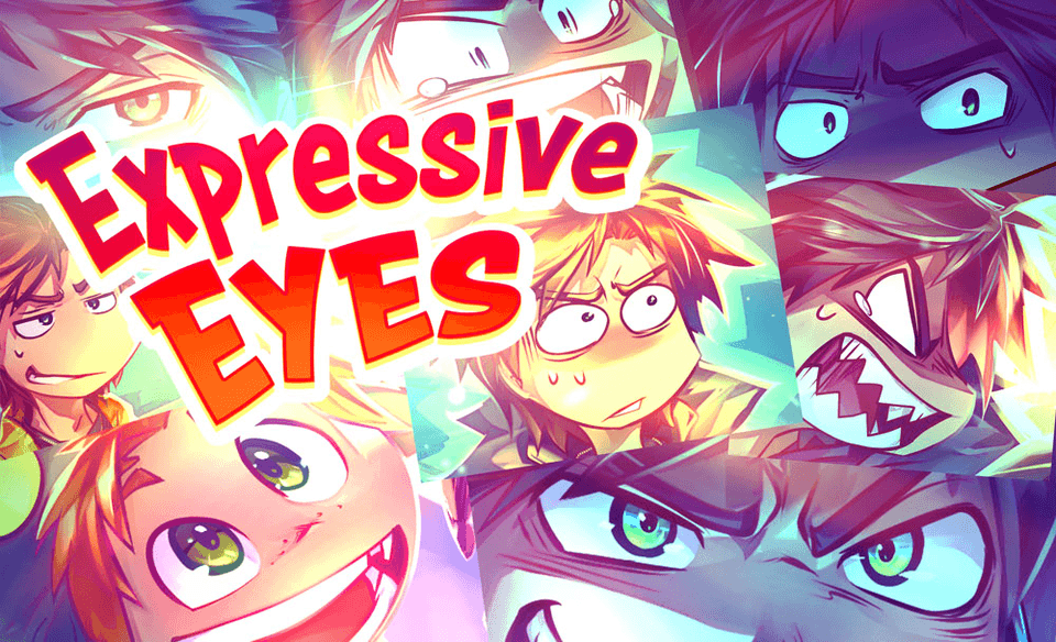 How to Draw EXPRESSIVE EYES 😎 Beginner-friendly “Characters, Comics ...