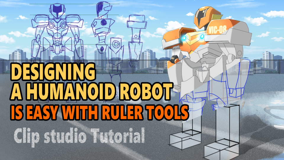 Designing a humanoid robot is easy with ruler tools by viciaia - Make ...