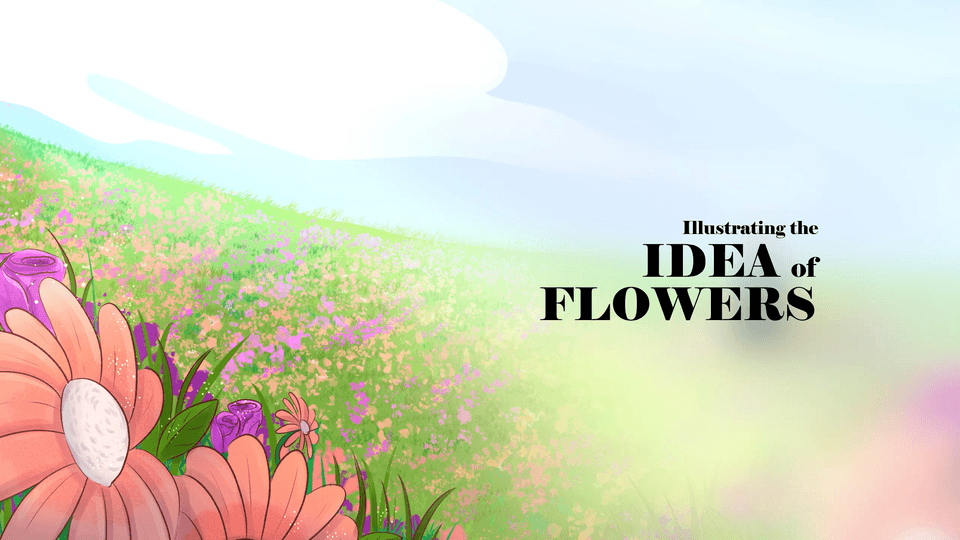 Illustrating the Idea of Flowers by Axielle - Make better art | CLIP ...