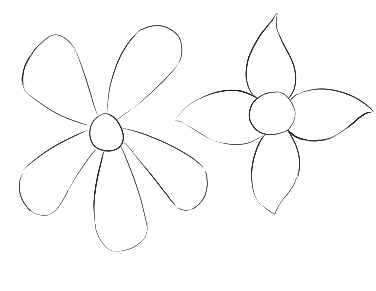 Easy Flower Patterns To Draw