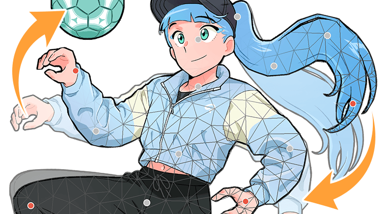 調整姿勢超簡單！人偶變形的使用方法 「CLIP STUDIO PAINT的新功能 #7」 by ClipStudioOfficial - 繪圖 ...