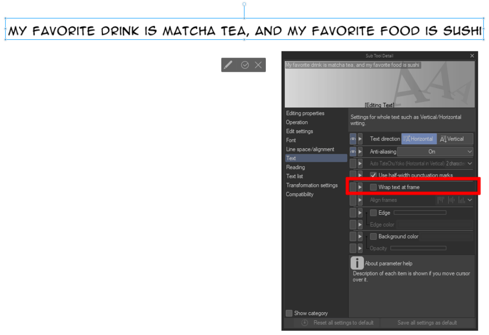Changes to Text Tool in CSP 2.0 by LizStaley - Make better art | CLIP STUDIO TIPS