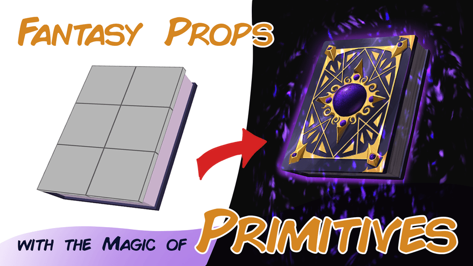 Fantasy Props with the Magic of Primitives by Luckykyunart - Make better art | CLIP STUDIO TIPS