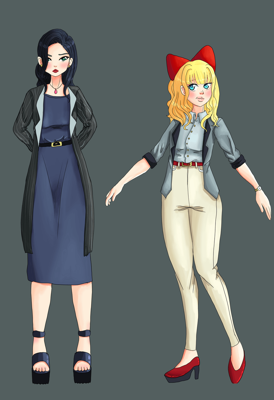 how to design formal yet casual outfits by polinasid_OC - Make better ...