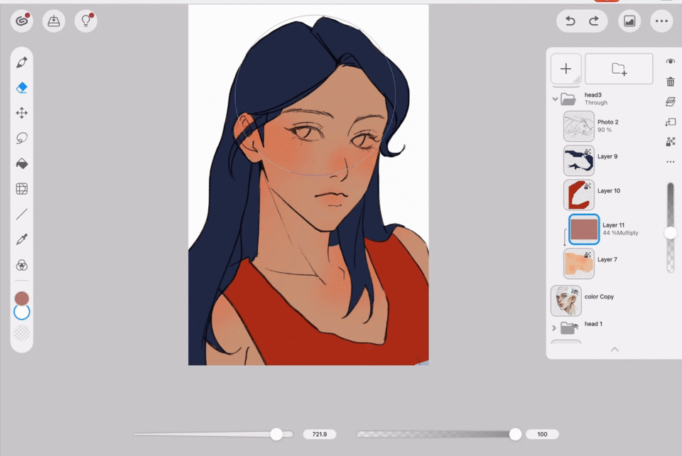 Mastering Skin Tones: Tips & Step-by-Step Process (Tablet) by nadherinn ...