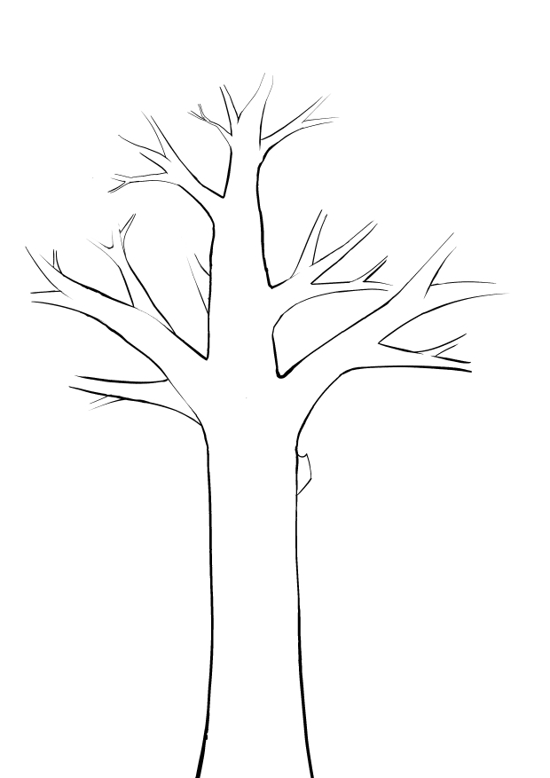 Easy To Draw Trees Easy Tree Sketches