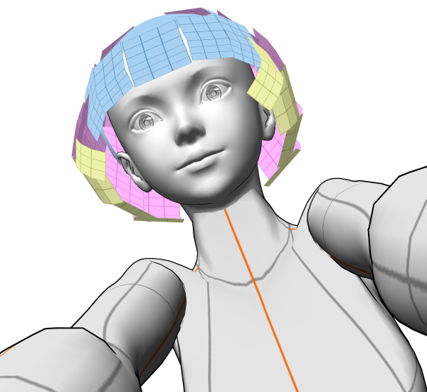 Drawing Difficult Angles Using 3D Hair Base Materials “Resource guide ...