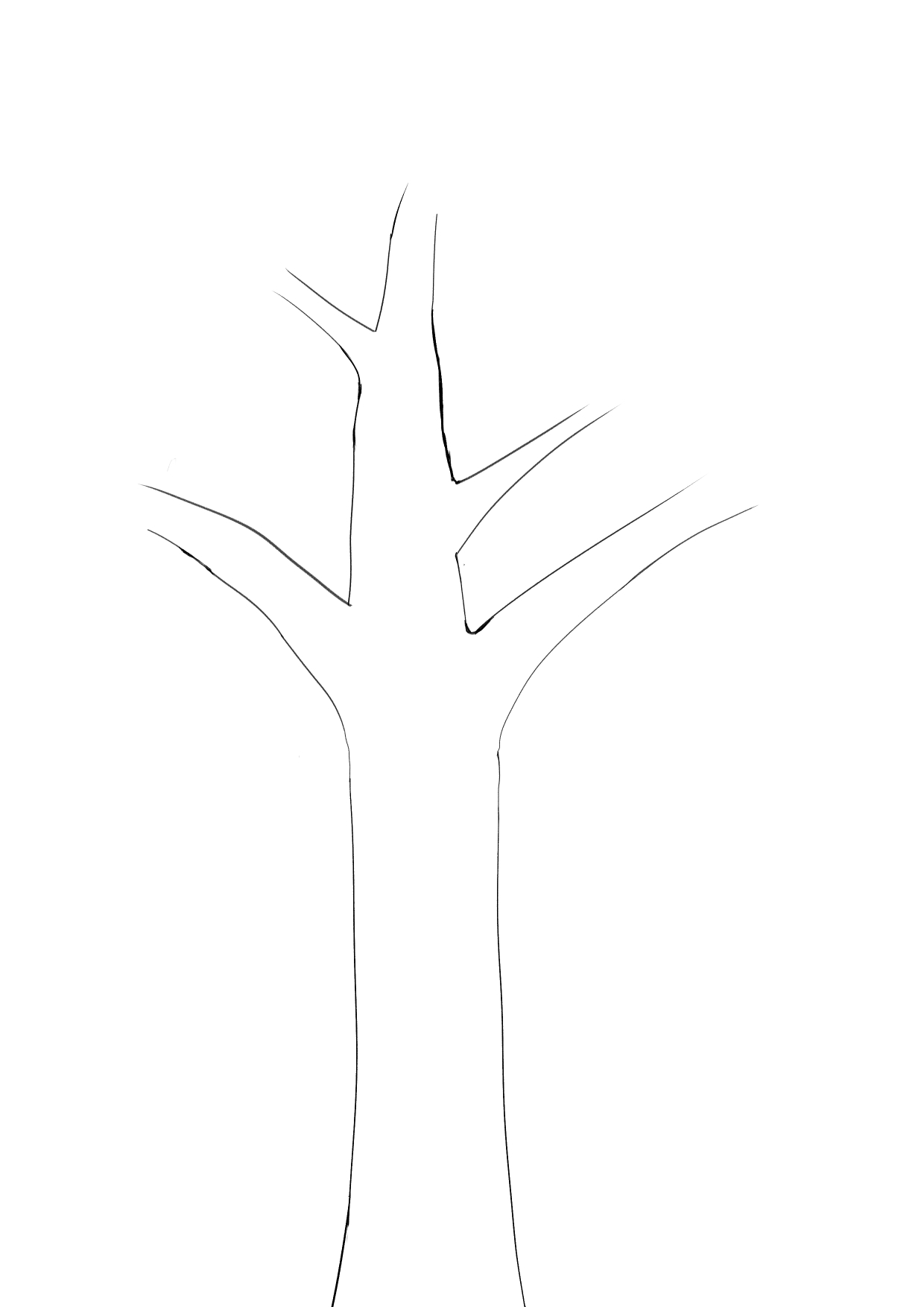 How To Draw A Realistic Tree Trunk