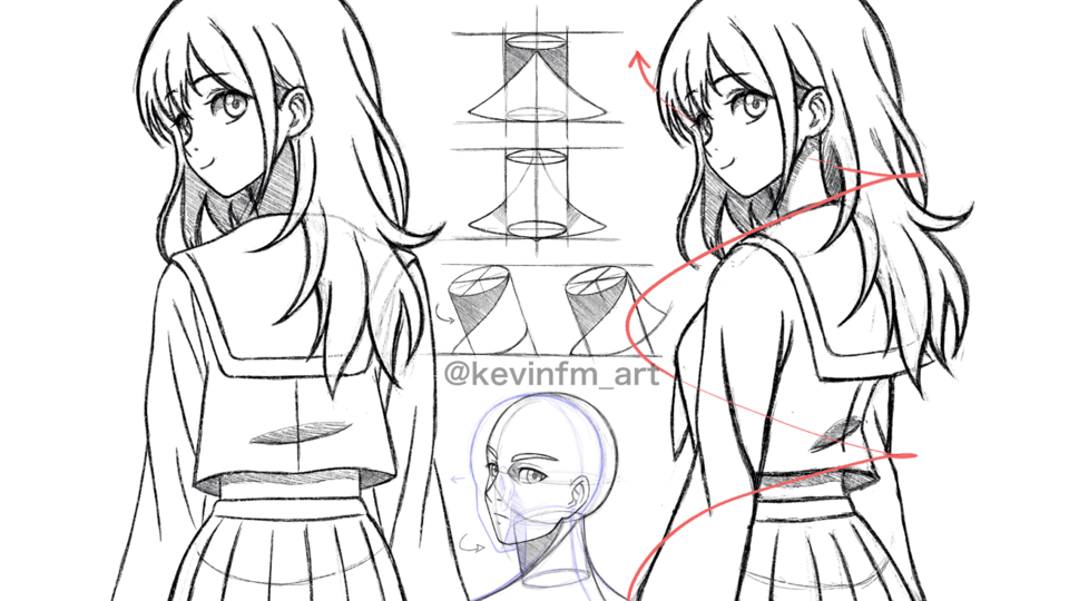 Do your characters look stiff? Tips for neck and shoulders by KevinFarias - Make better art ...