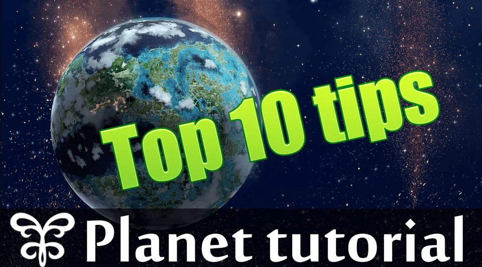 Top 10 tips Making a planet in Photoshop || #HisameTuts “Tutorials #11 ...