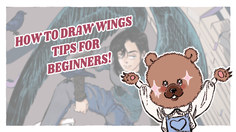 How to draw wings! Tips for beginners! by potcimew - Make better art ...