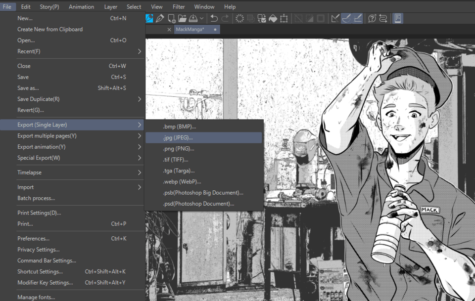 Saving Custom Export Settings by LizStaley - Make better art | CLIP ...