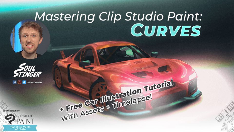 Mastering Clip Studio Paint: Curves (Video + Free Assets) by ...