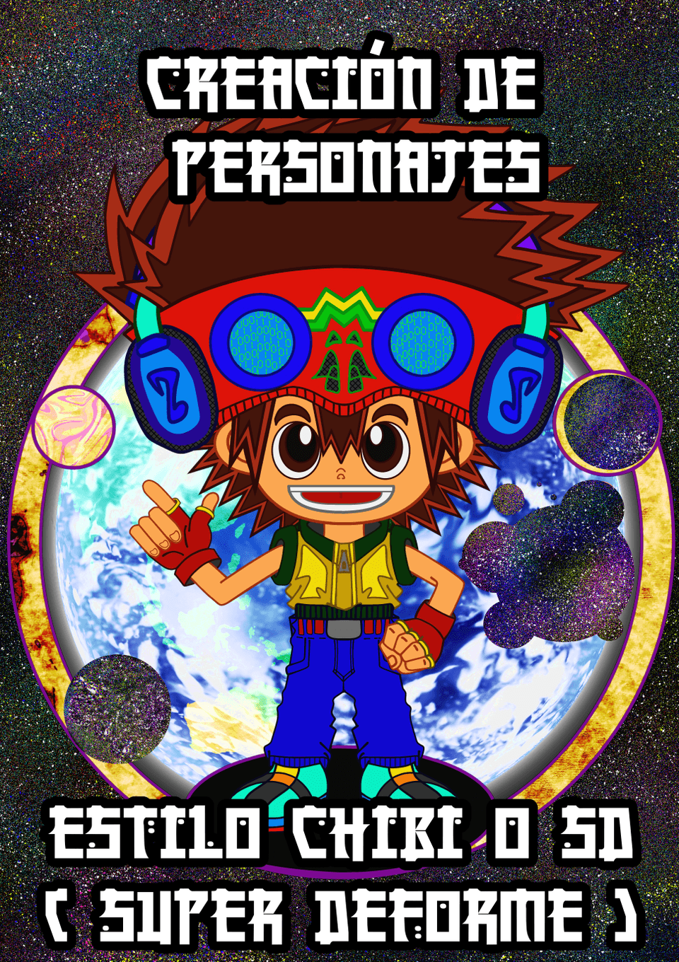 MEMBUAT KARAKTER GAYA CHIBI ATAU SD DENGAN MODEL 3D oleh teo9007 ...